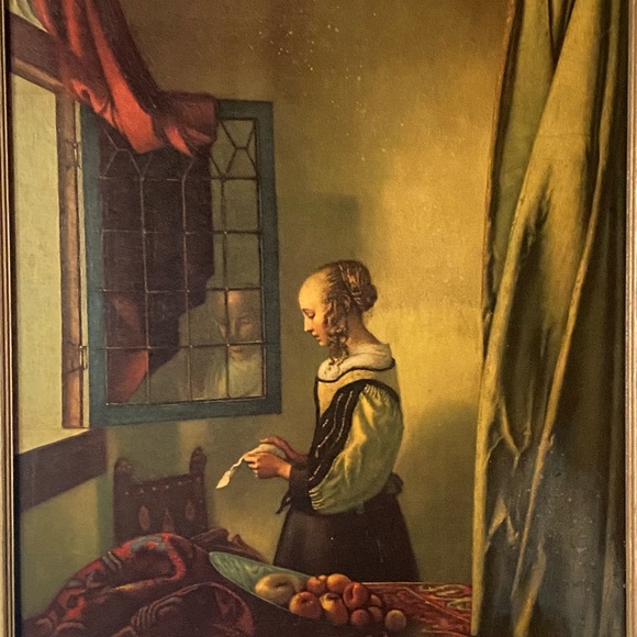 Johannes Vermeer | Art | Vermeer Girl Reading Letter At Open Window ...